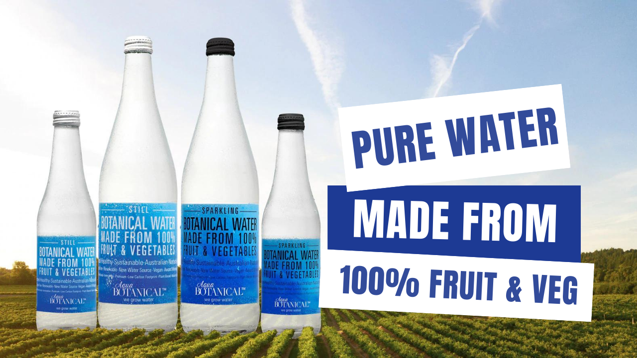 Water Made From 100% Fruit And Vegetables - CreativeCubes.Co